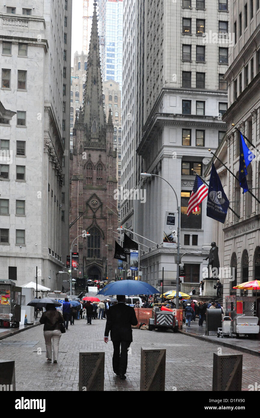 New York Trinity Church High Resolution Stock Photography and Images ...