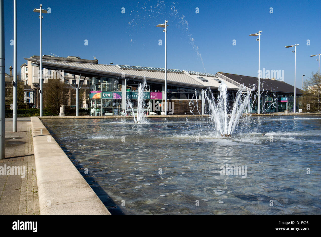 crafts in the bay shop and gallery cardiff bay wales uk Stock Photo - Alamy
