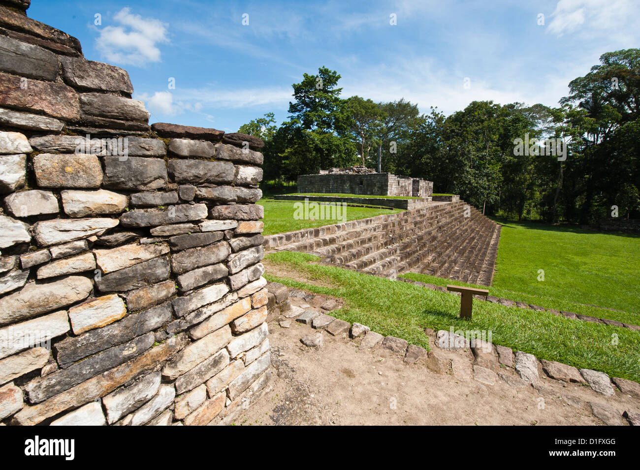 Mayan ruins at Quirigua Archaeological Park, UNESCO World Heritage Site ...