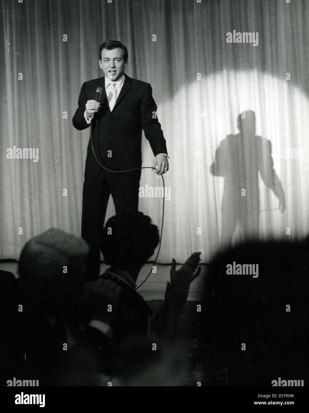 BOBBY DARIN (1936-1973) US singer and film actor about 1965 Stock Photo ...