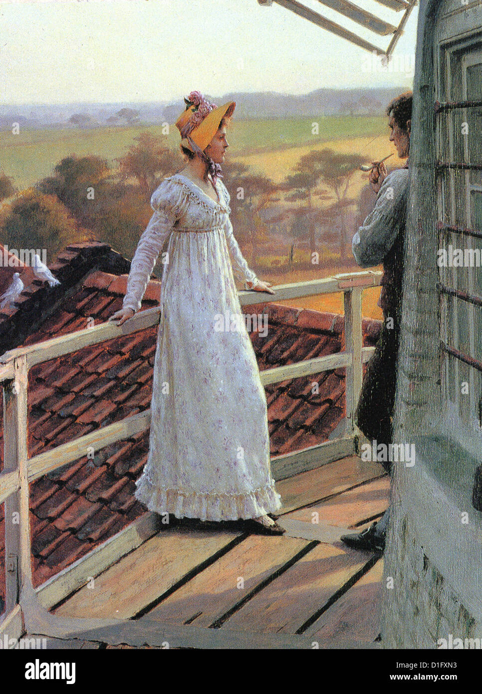 Edmund leighton hi-res stock photography and images - Alamy