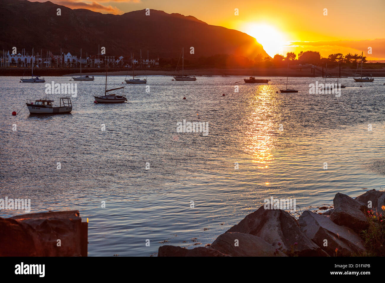 Tidal river conwy wales hi-res stock photography and images - Alamy