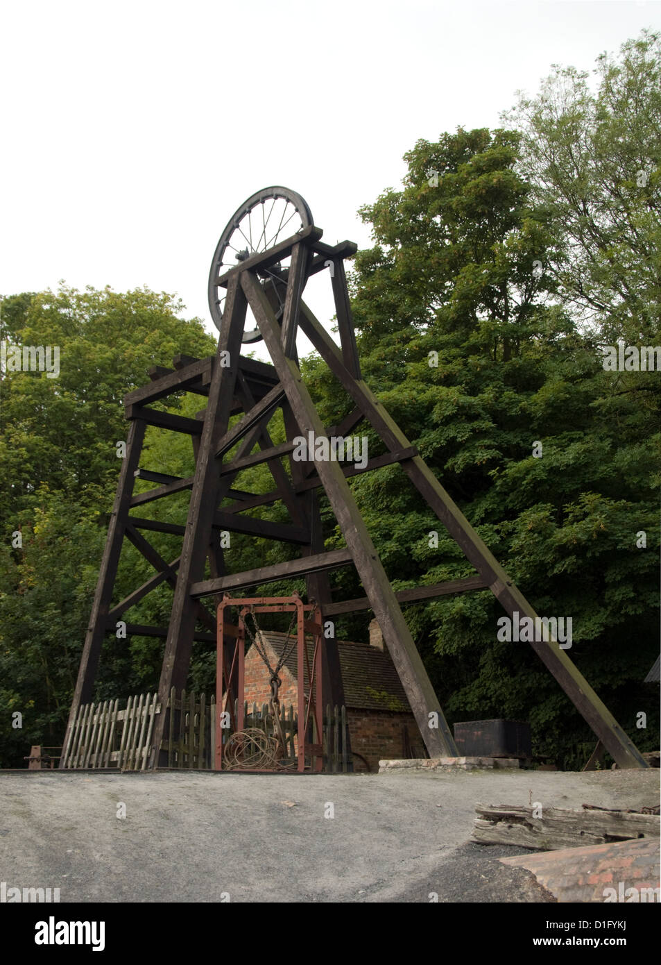 WEST MIDLANDS; DUDLEY; BLACK COUNTRY LIVING MUSEUM; RACECOURSE COLLIERY ...