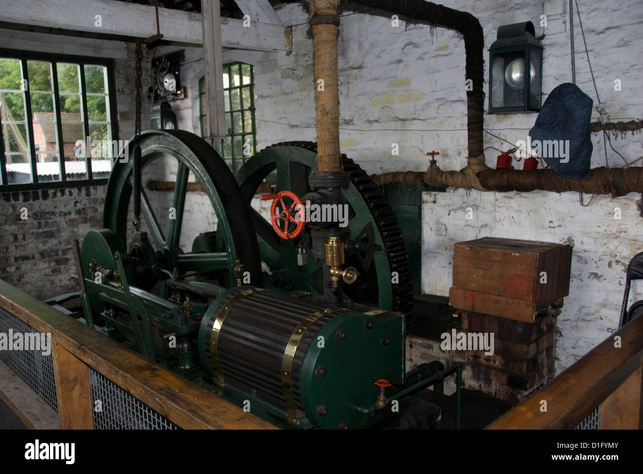 WEST MIDLANDS; DUDLEY; BLACK COUNTRY LIVING MUSEUM; COLLIERY WINDING ...