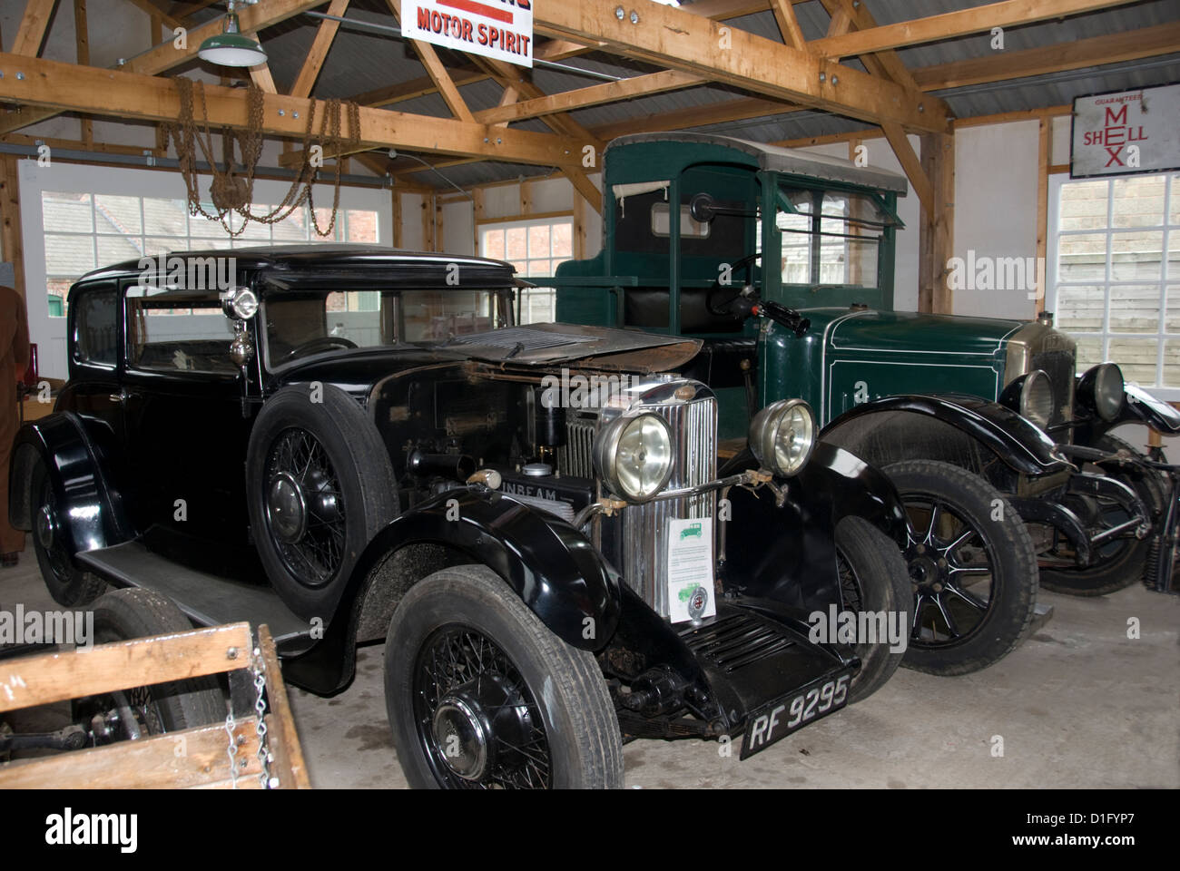 WEST MIDLANDS; DUDLEY; BLACK COUNTRY LIVING MUSEUM; SUNBEAM CAR AND ...