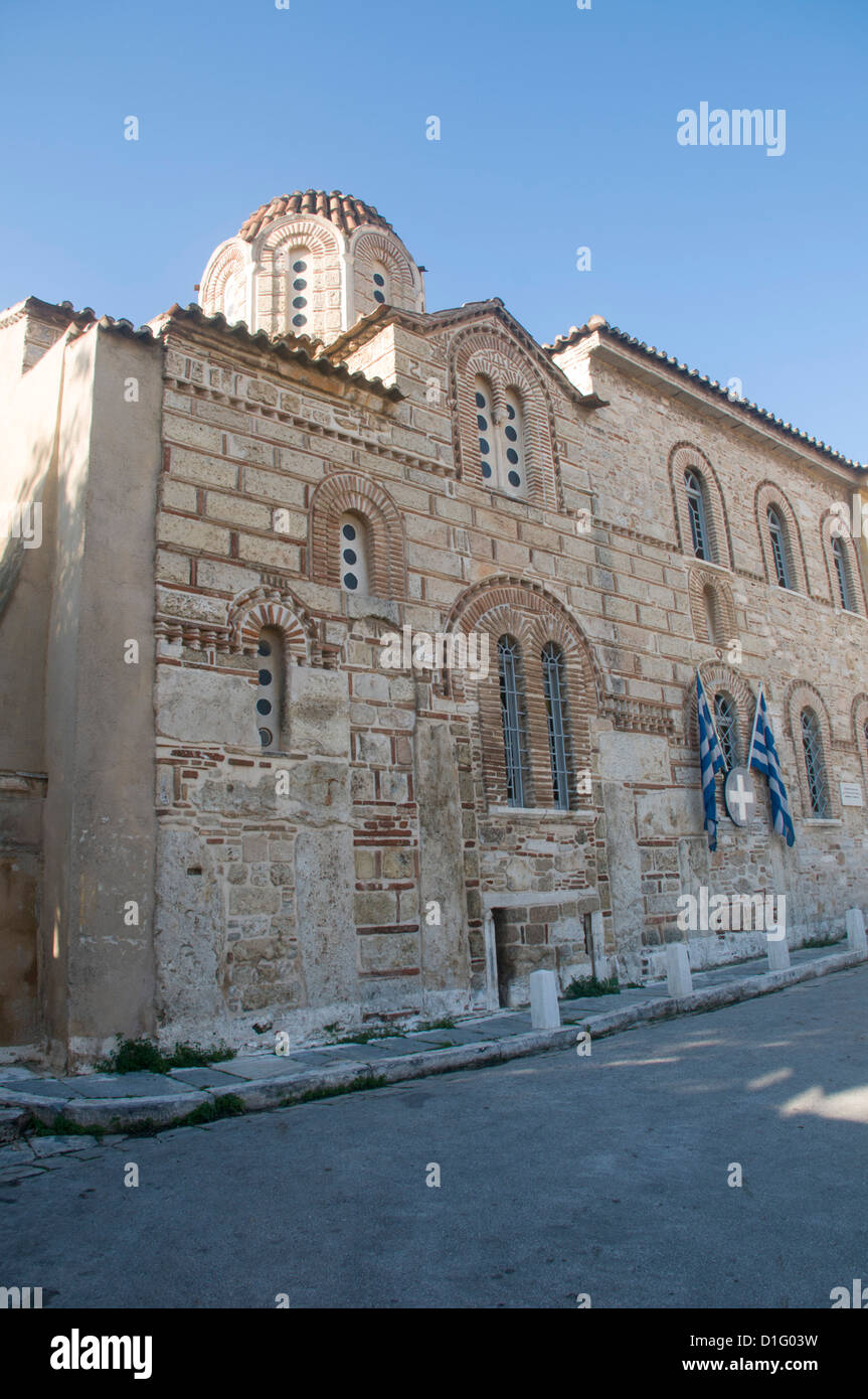 Byzantine style Church of St Nicholas Ragkava, Plaka, Athens, Greece ...