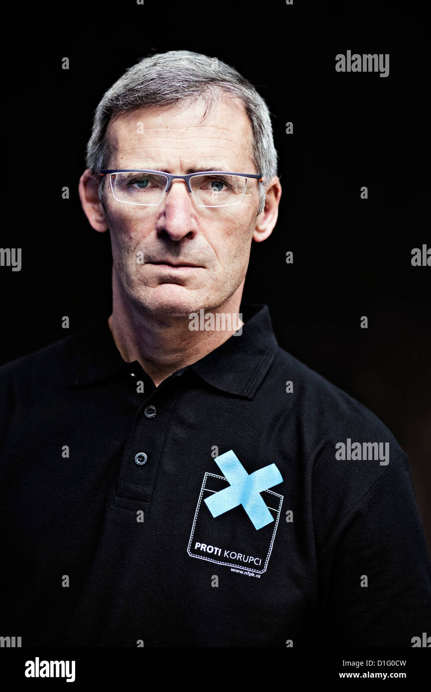 Karel Randak presidential candidate 2013 direct election Prague Czech ...