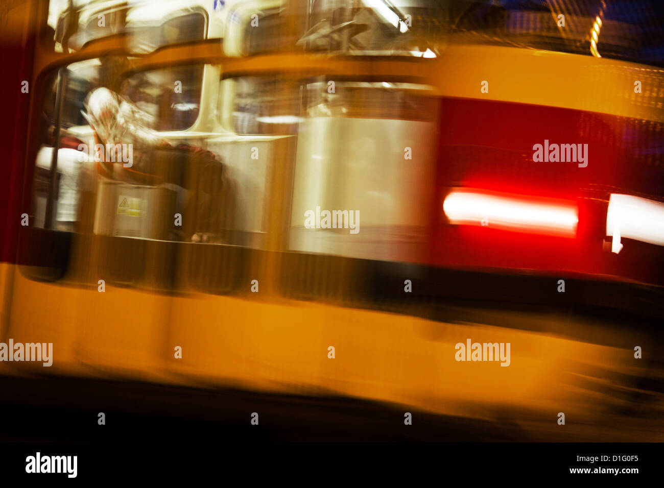 A tram Tatra T3 on Liben bridge in Prague, Czech Republic. (CTK Photo ...