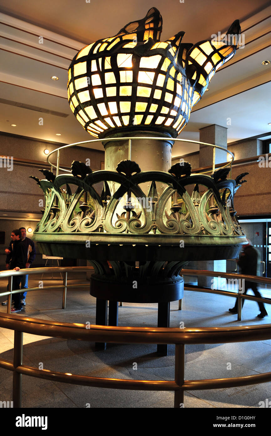 Statue Of Liberty Torch High Resolution Stock Photography and Images ...