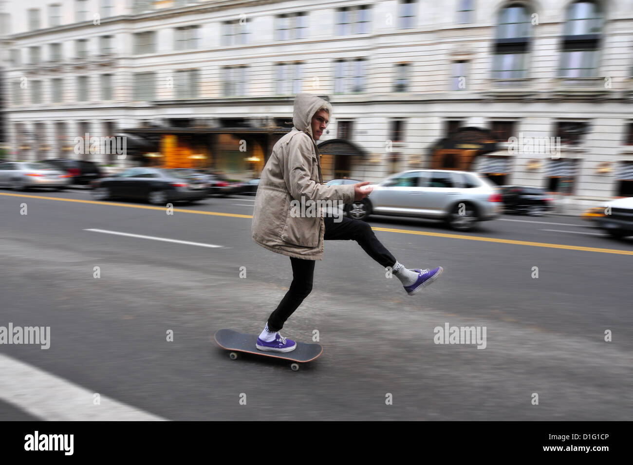 Speeding Skateboard High Resolution Stock Photography and Images - Alamy