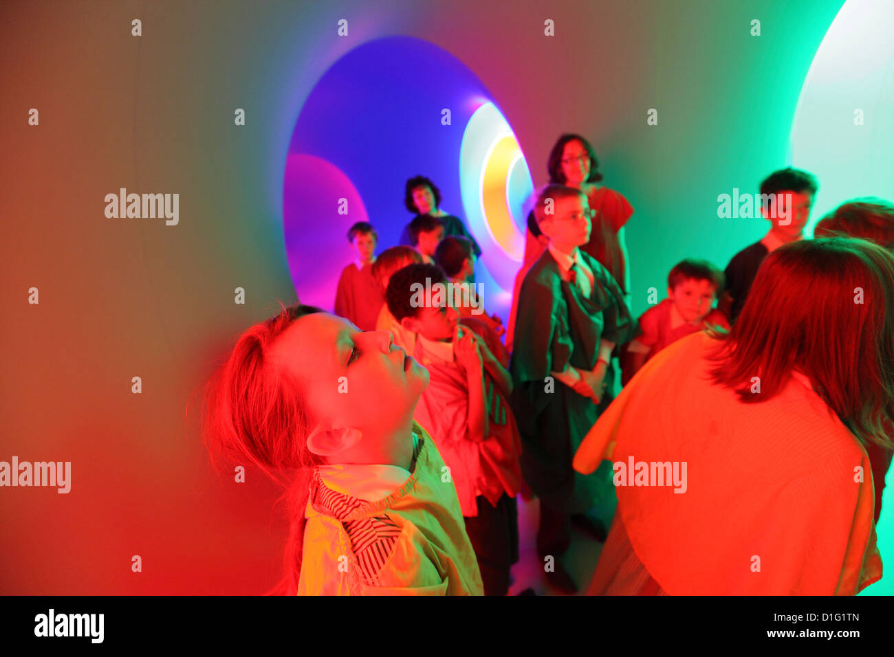 inside Colourscape colorscape, bright saturated color art installation ...