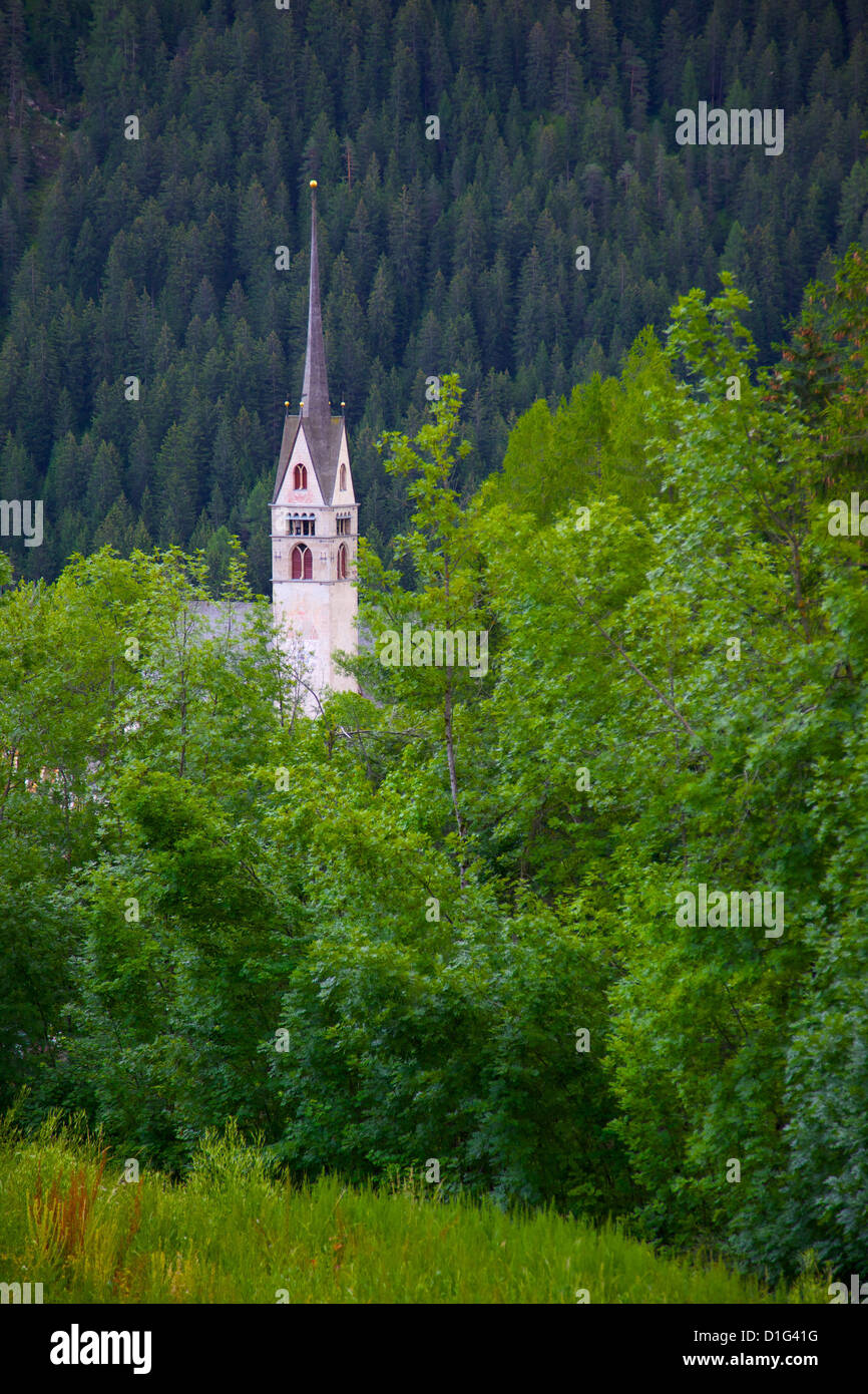 Church, Vigo di Fassa, Fassa Valley, Trento Province, Trentino-Alto ...