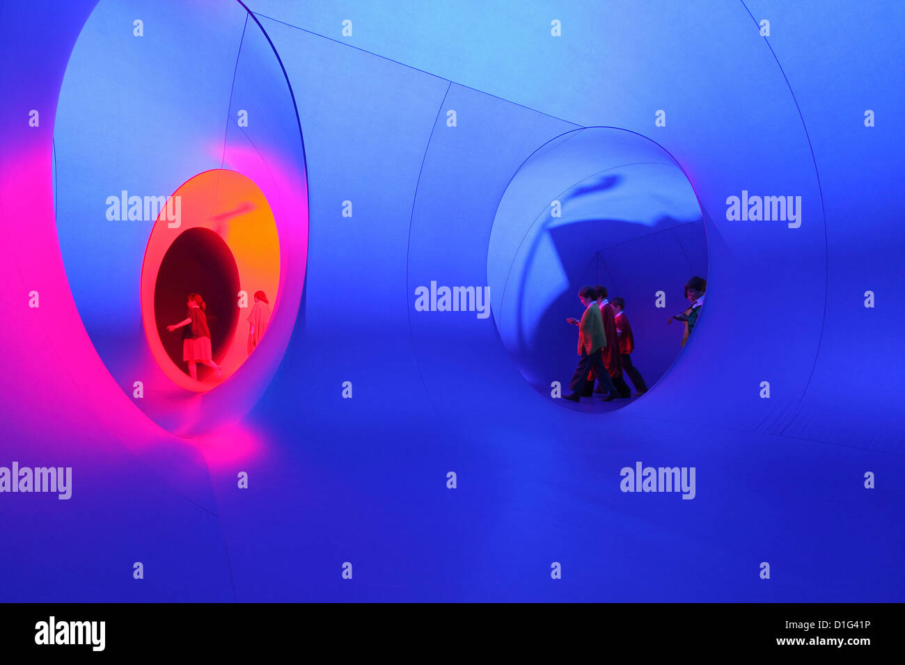 inside Colourscape colorscape, bright saturated color art installation ...