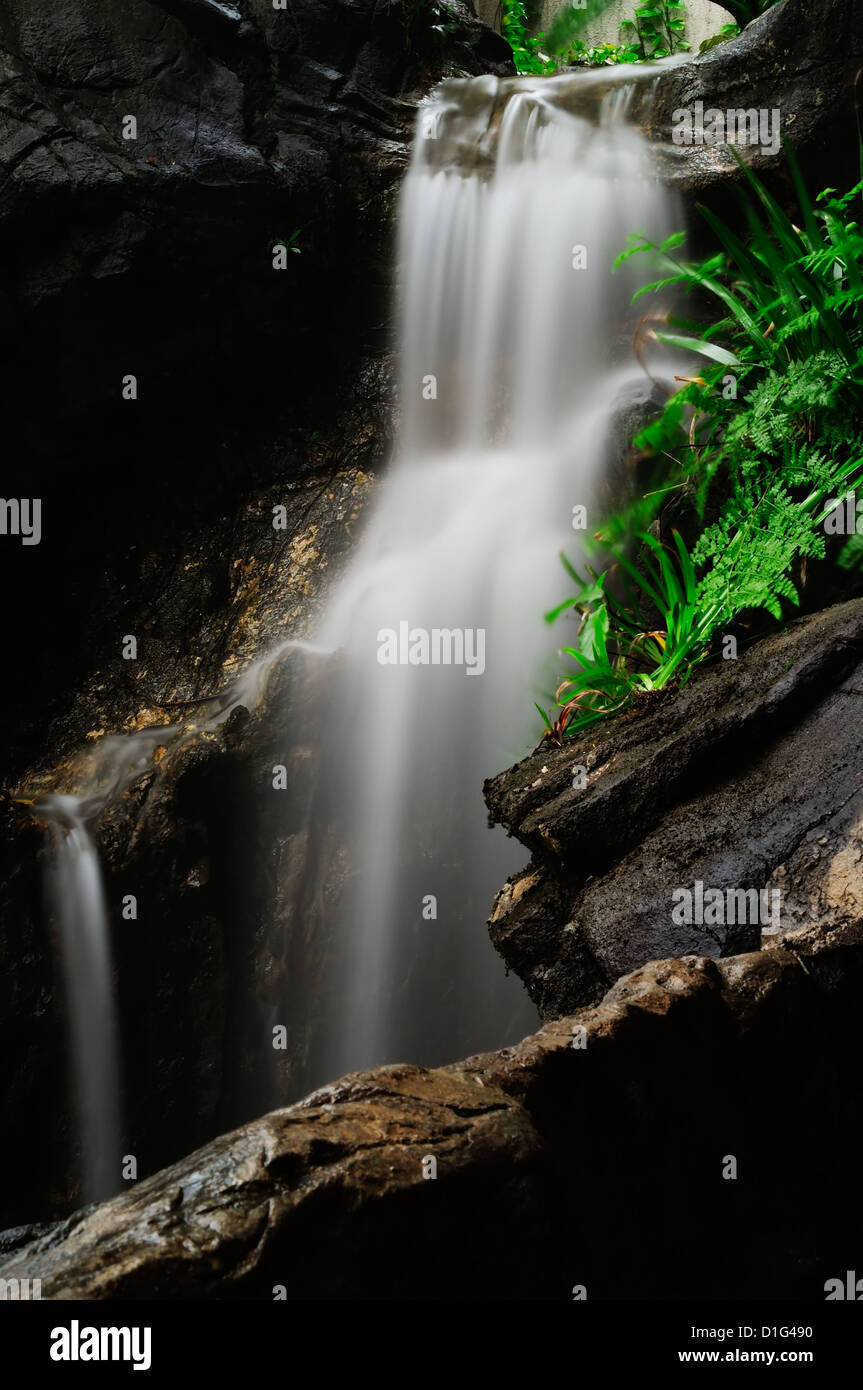 Big fall waterfall inside hi-res stock photography and images - Alamy