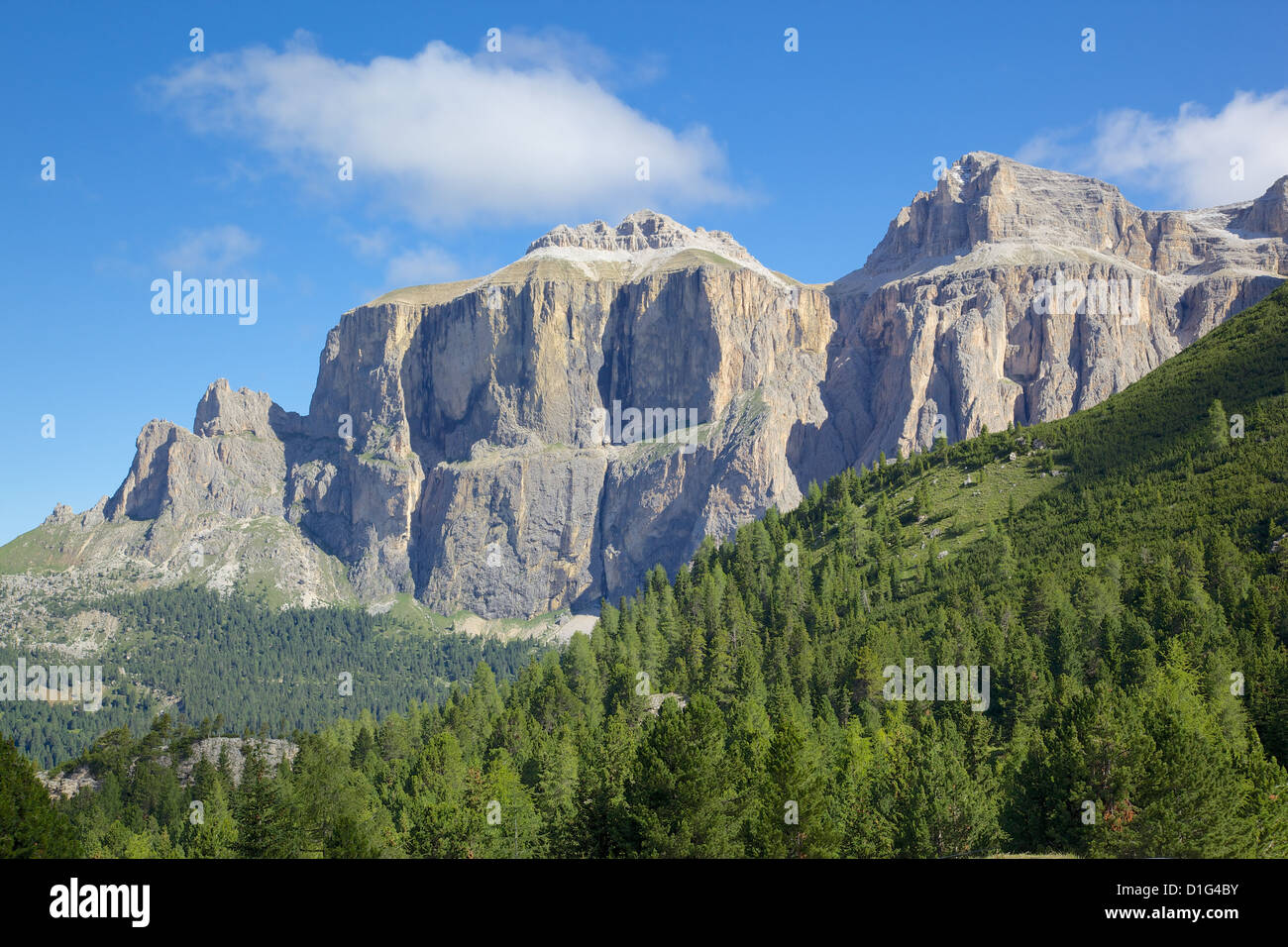 Pordoi dolomites mountain pass hi-res stock photography and images - Alamy