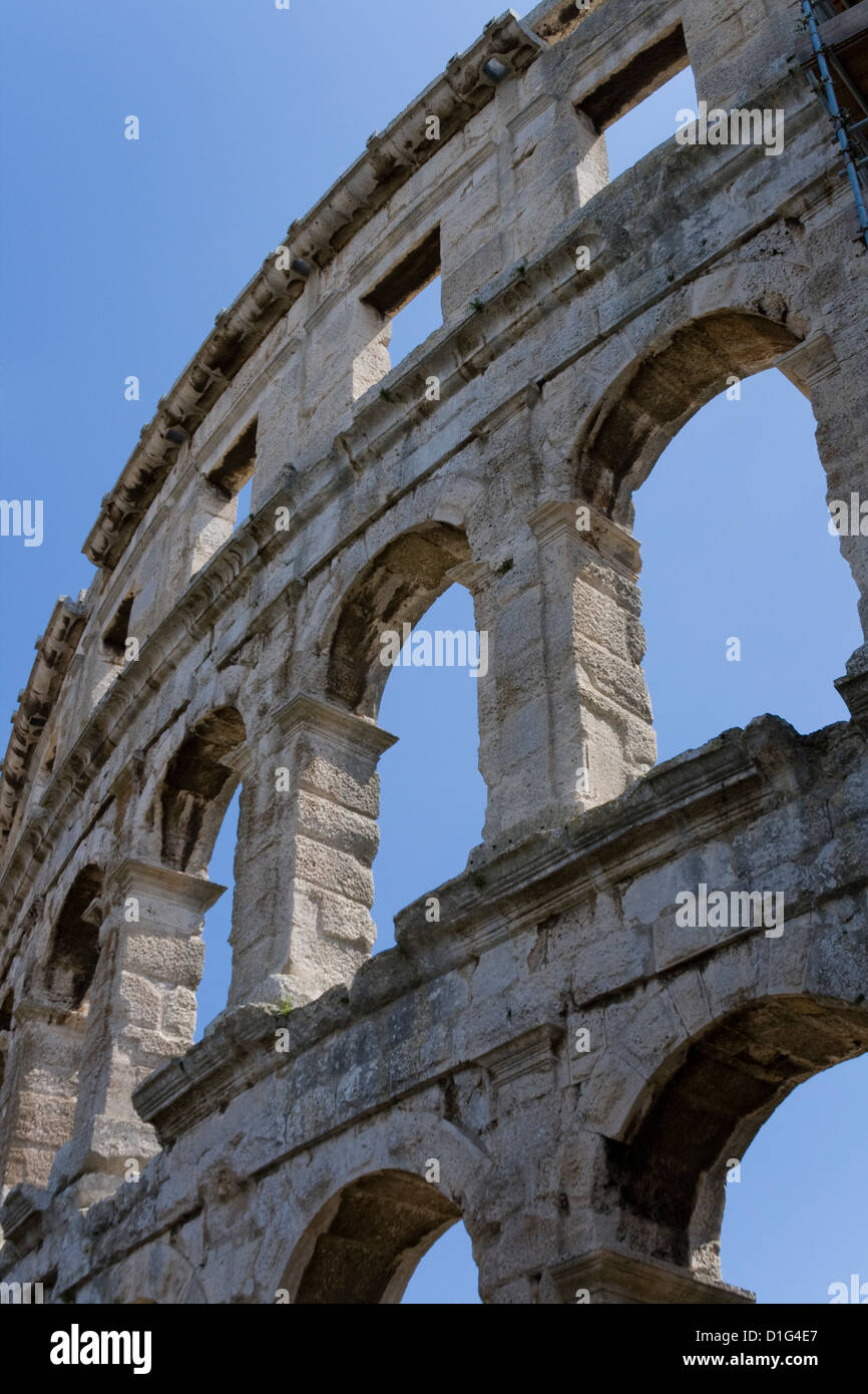 One of the best preserved ancient Roman arenas (similar to the famous ...