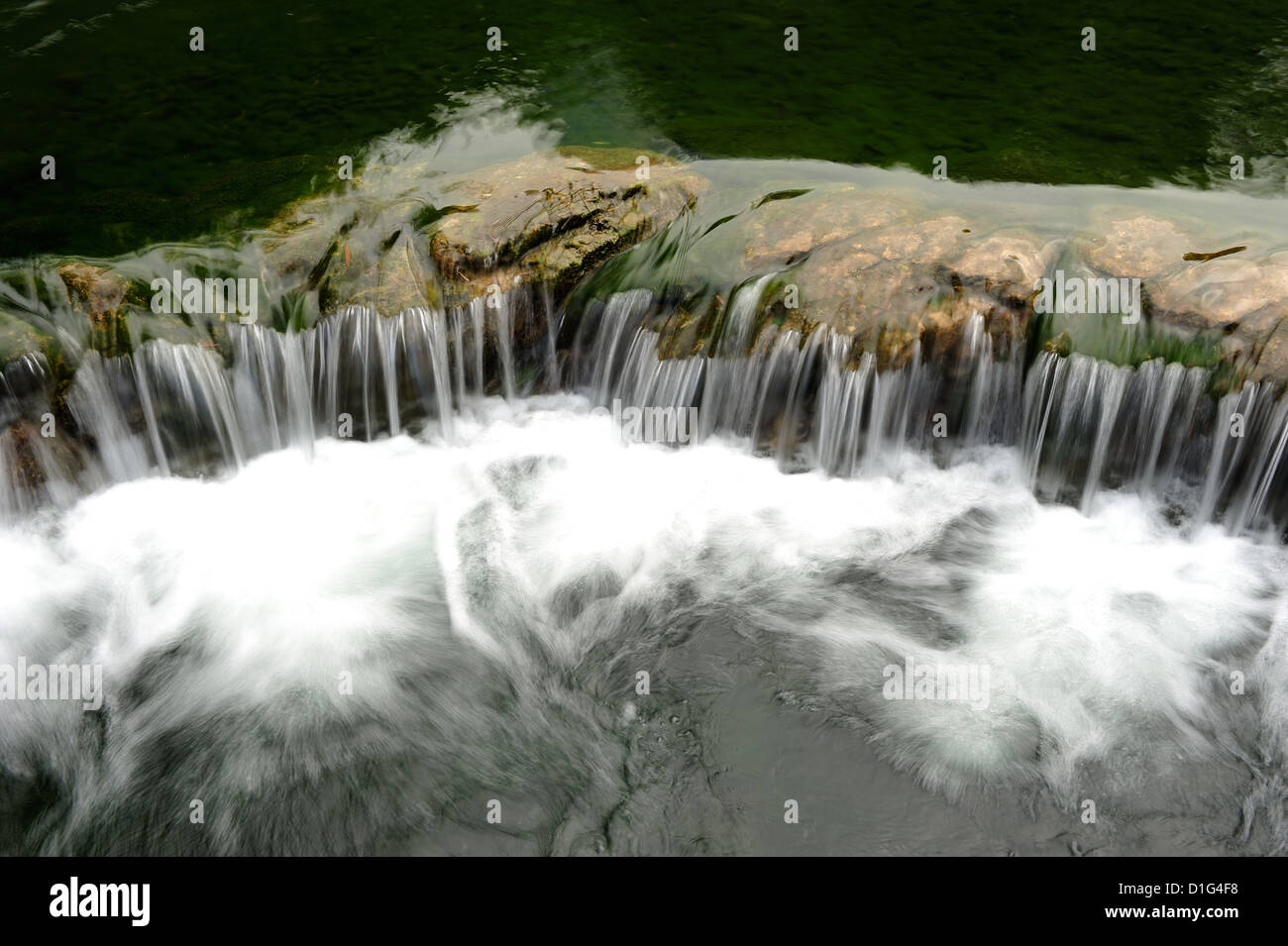 Big fall waterfall inside hi-res stock photography and images - Alamy