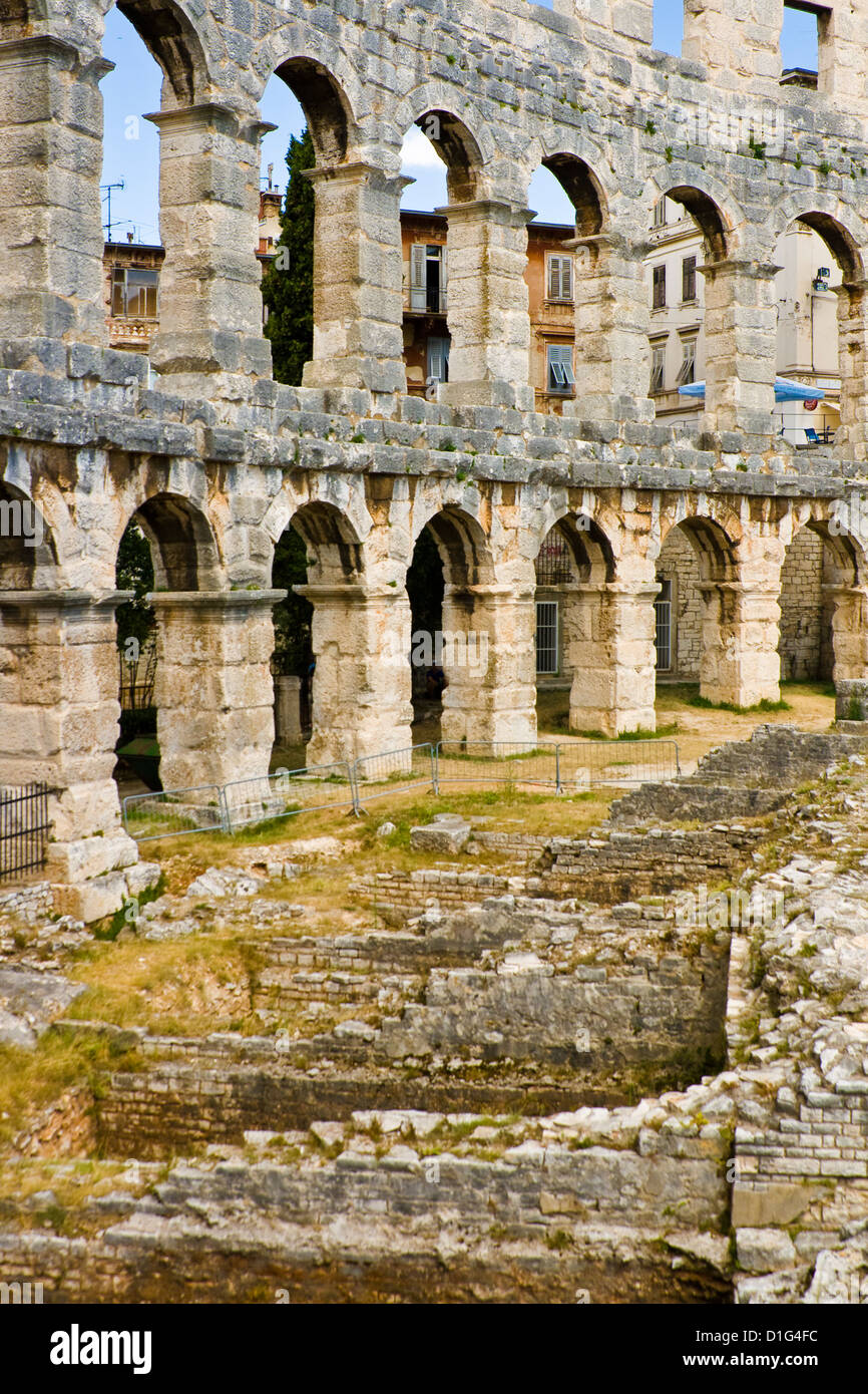 One of the best preserved ancient Roman arenas (similar to the famous ...
