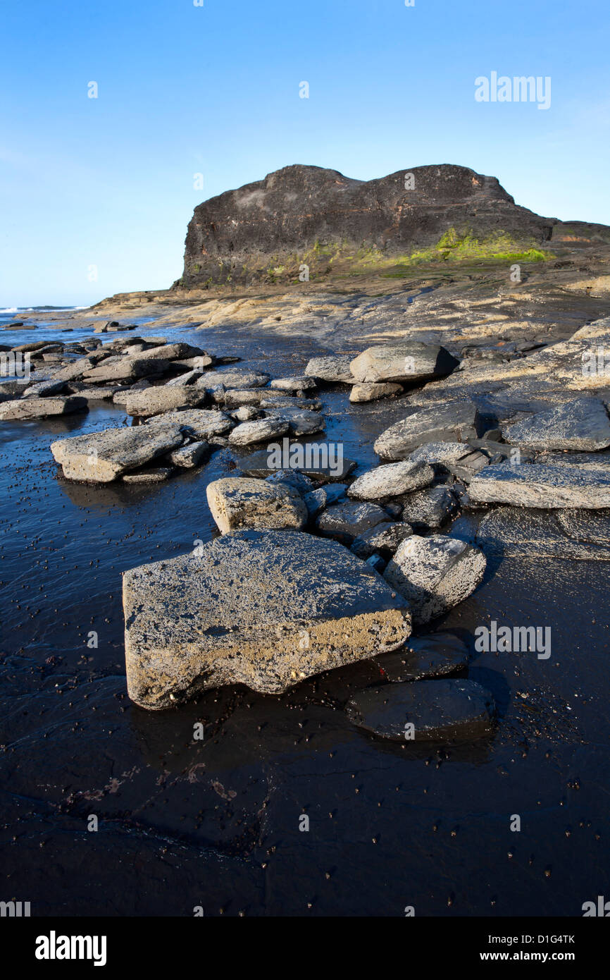 Saltwick Nab in Saltwick Bay, near Whitby, North Yorkshire, Yorkshire ...