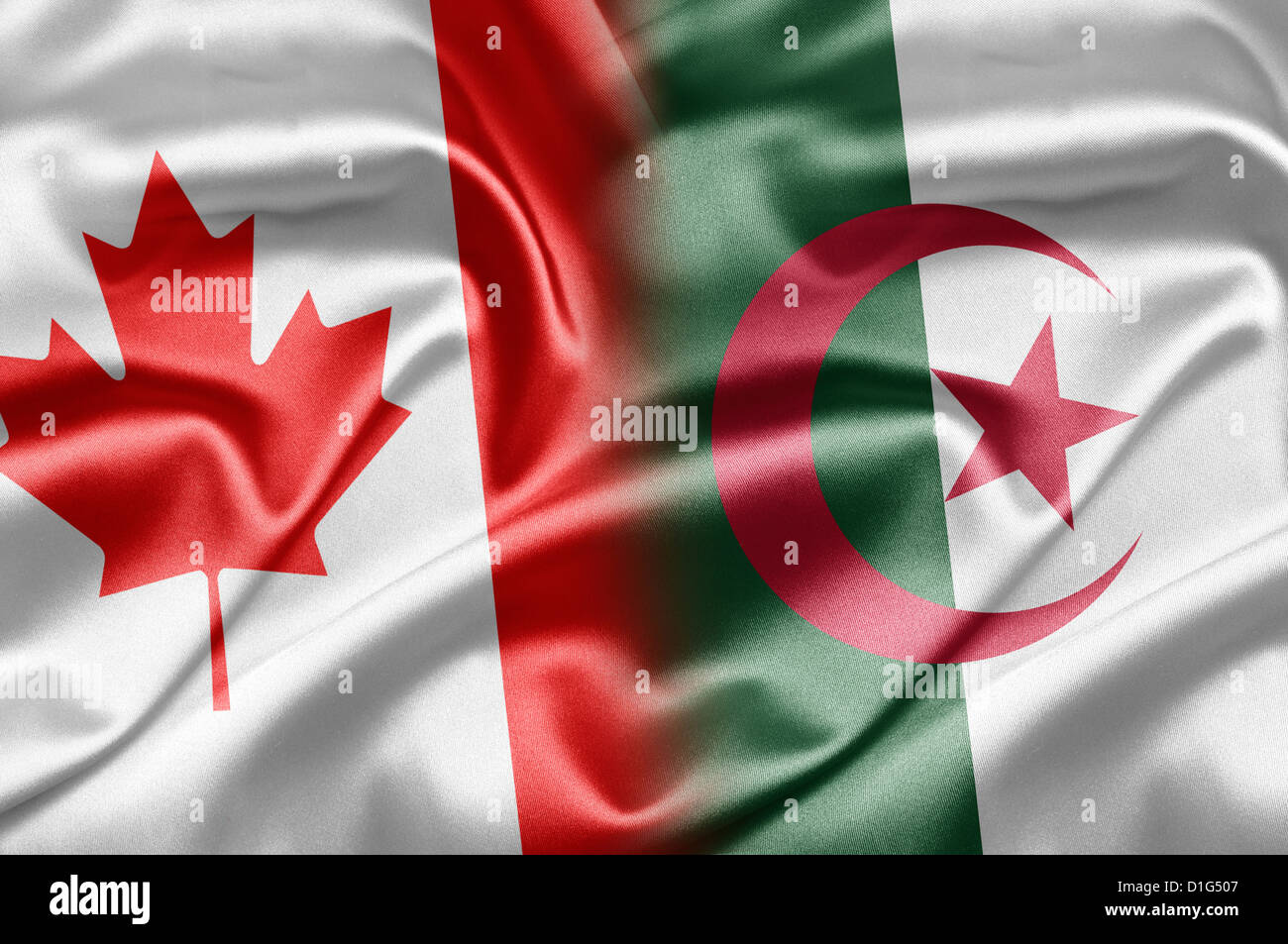 Canada and Algeria Stock Photo - Alamy