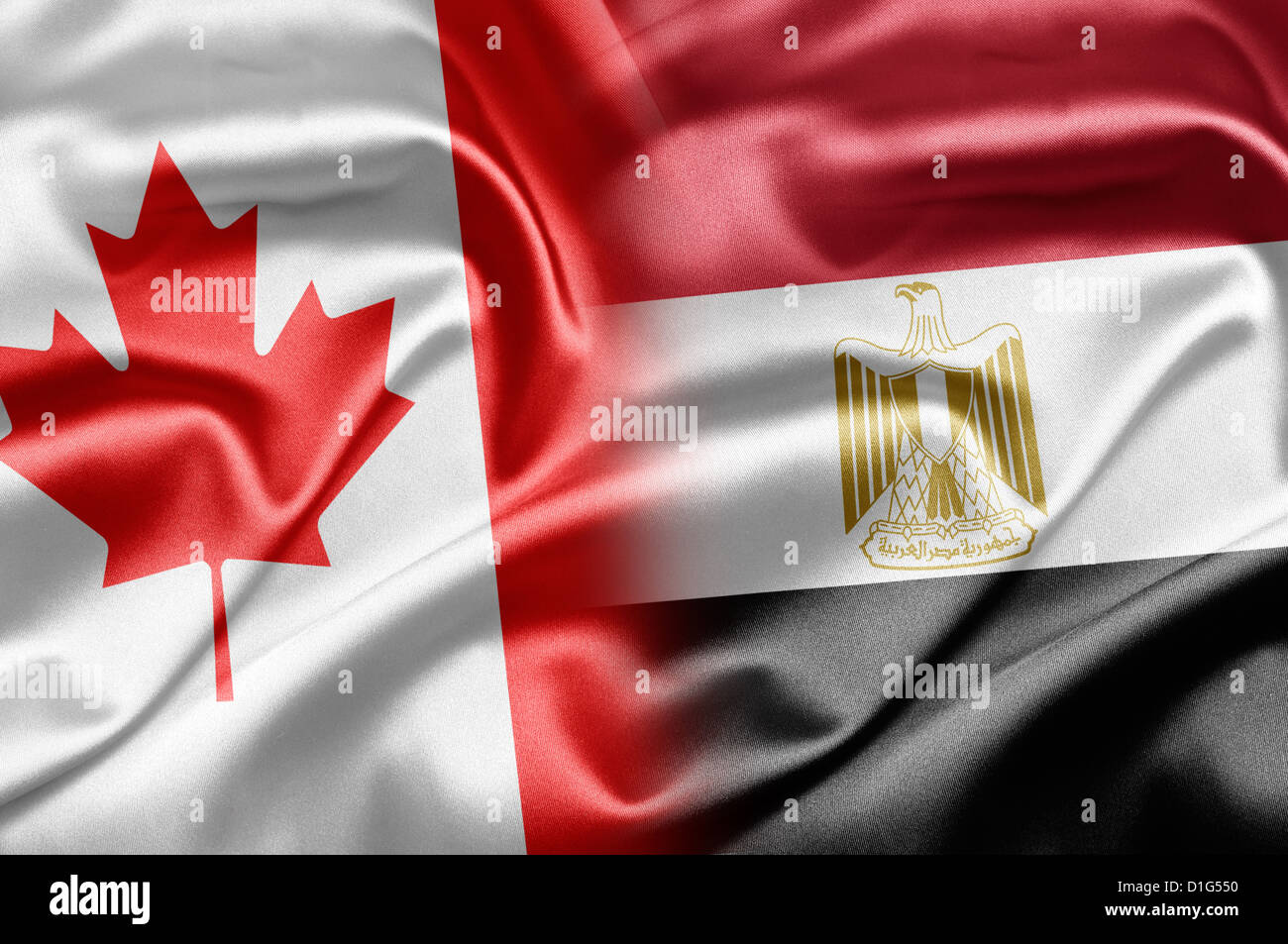 Egyptian waves national flag hi-res stock photography and images - Alamy