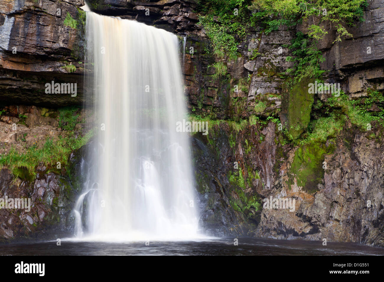 Thornton Force near Ingleton, Yorkshire Dales, North Yorkshire ...