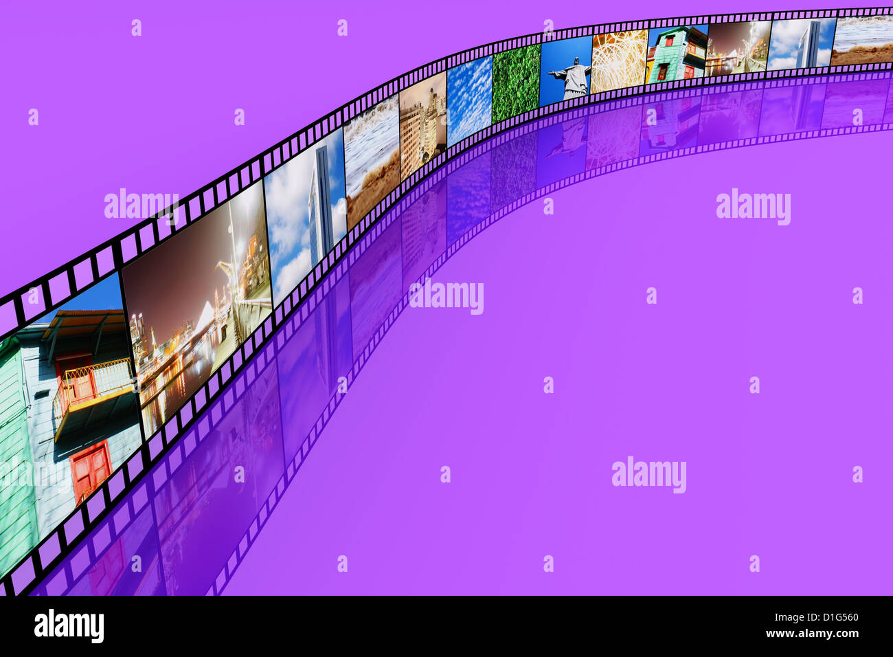 A Photo film. 3D rendered Illustration Stock Photo - Alamy