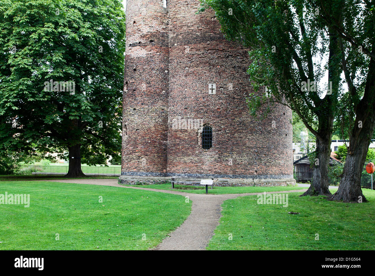 Cow Tower, Norwich, Norfolk, England, United Kingdom, Europe Stock ...