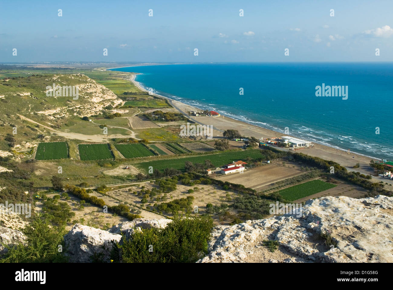 Coastline at kourion hi-res stock photography and images - Alamy