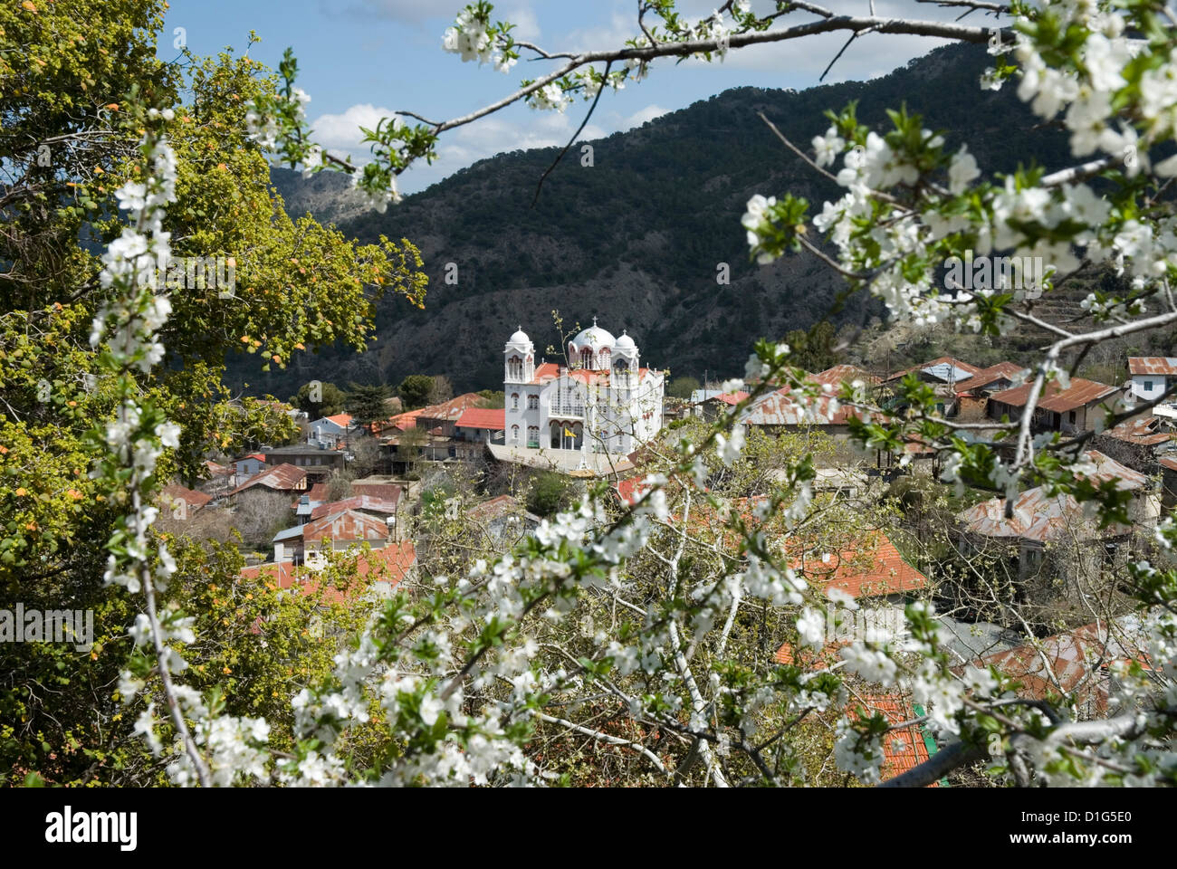 Troodos mountains springtime hi-res stock photography and images - Alamy