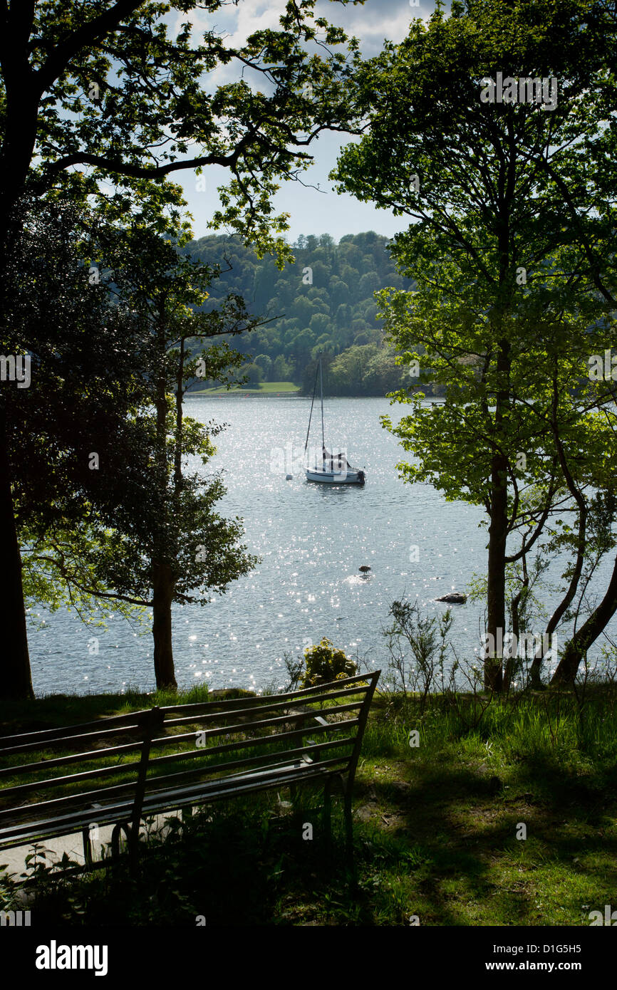 Perfect view of Lake Windermere Stock Photo - Alamy