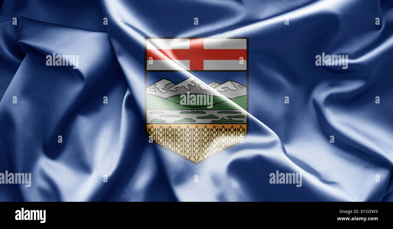 Flag of Alberta Stock Photo - Alamy