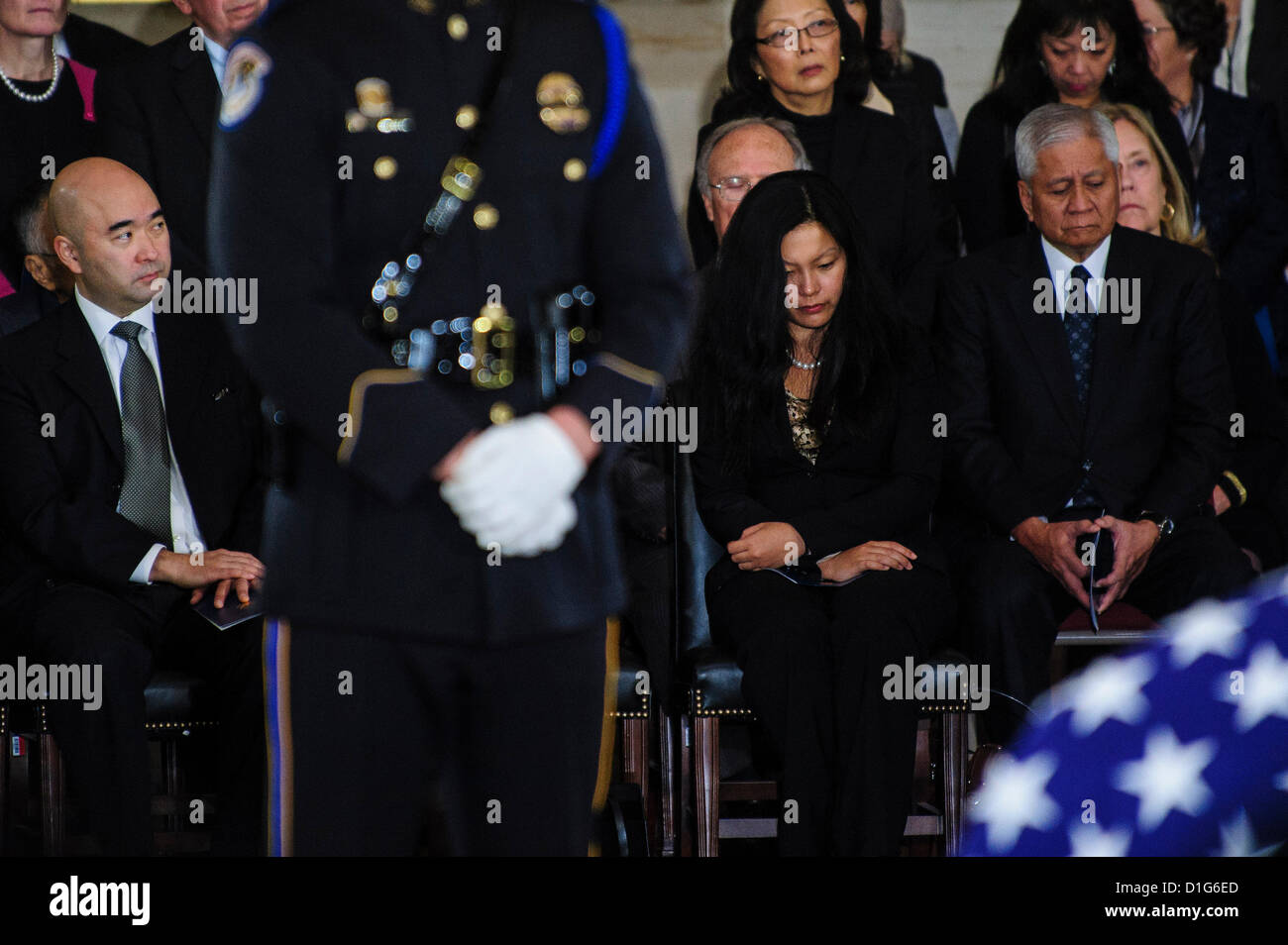 Dec. 20, 2012 - Washington, District of Columbia, U.S. - Family members ...