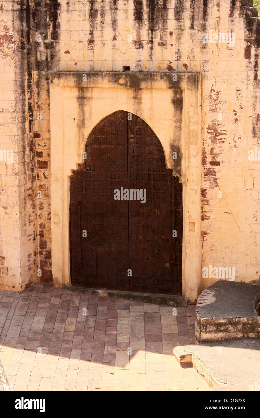 Iron gates Mehrangarh fort Jodhpur, Rajasthan Stock Photo - Alamy