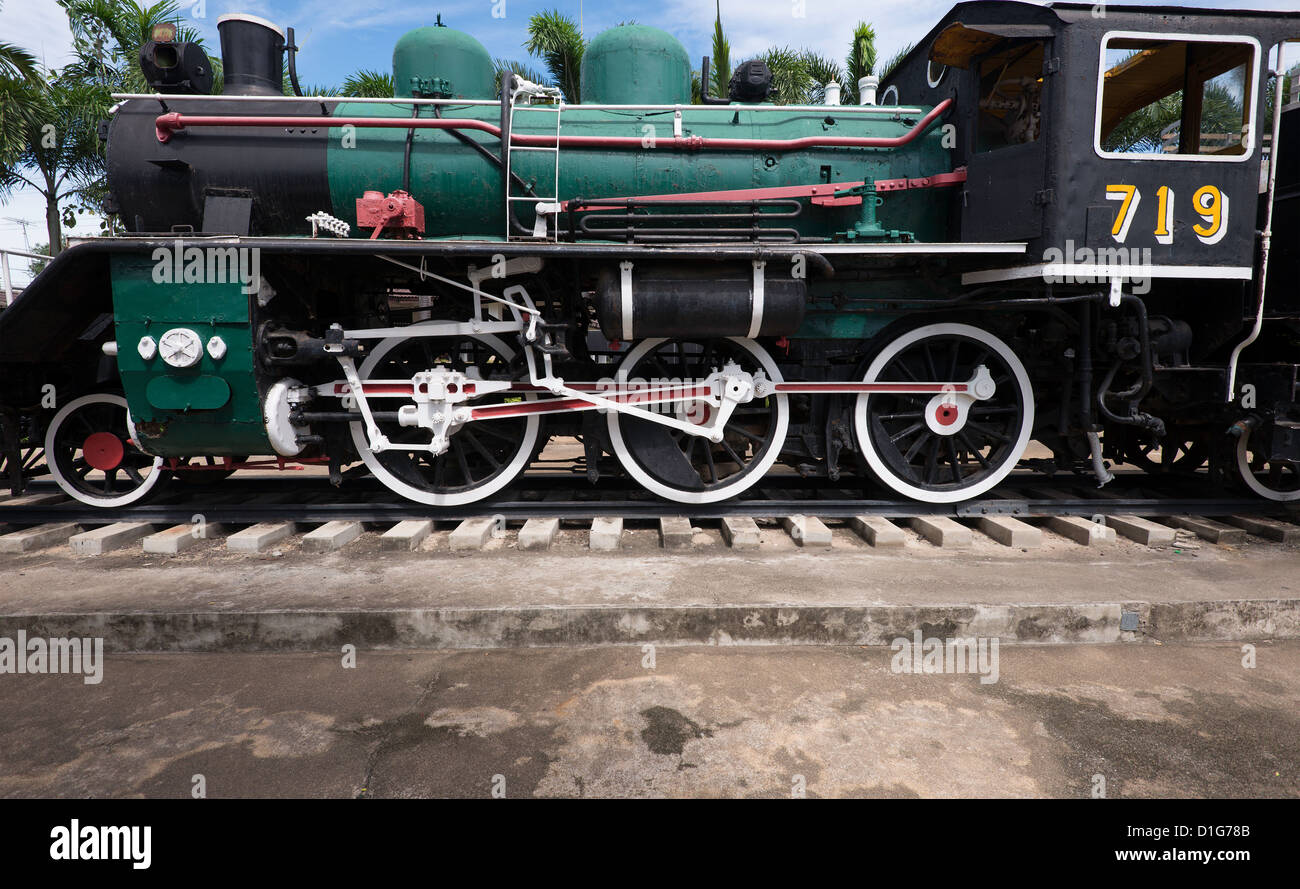Thailand steam locomotive hi-res stock photography and images - Alamy