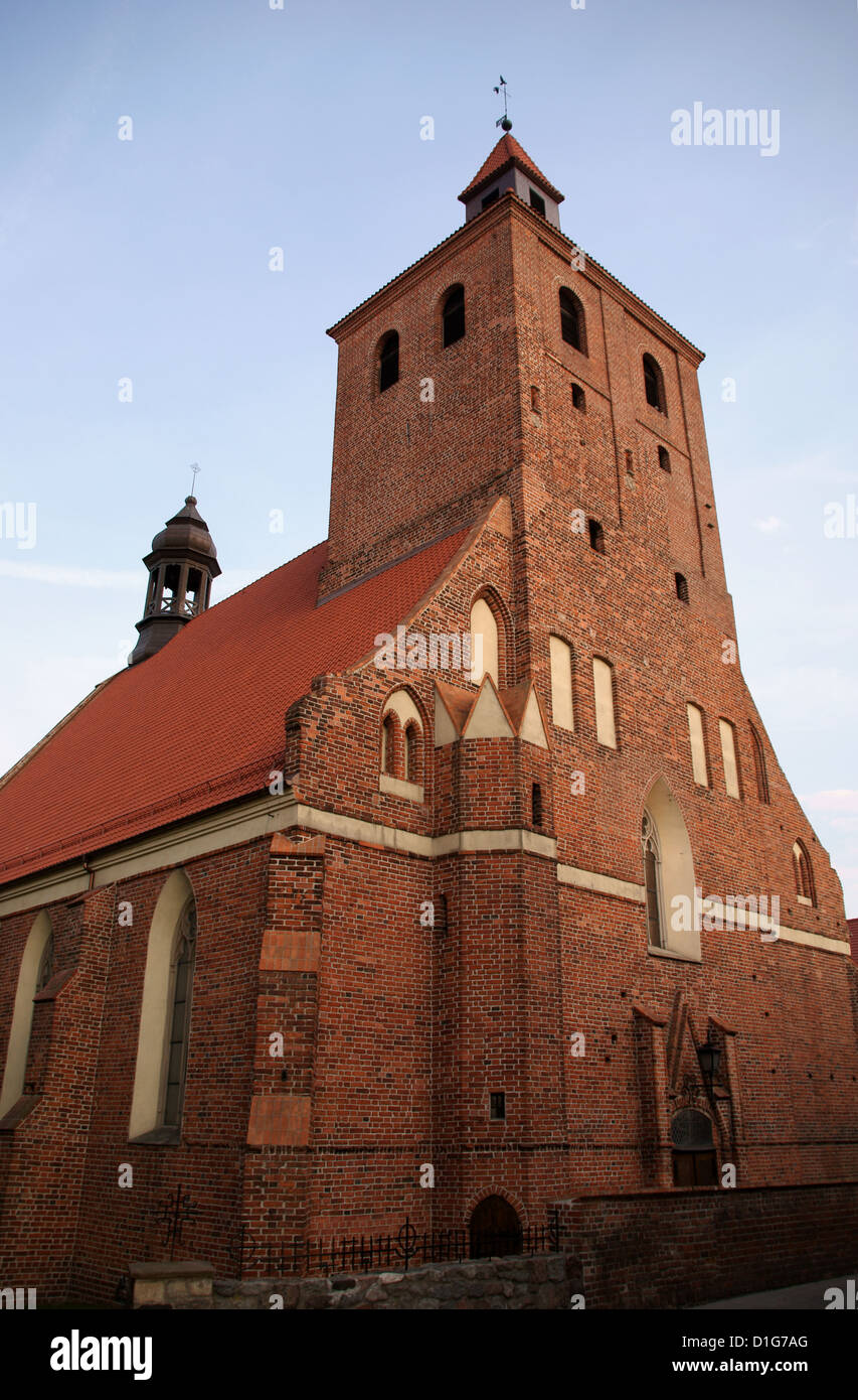 gothic church, Poland Stock Photo - Alamy