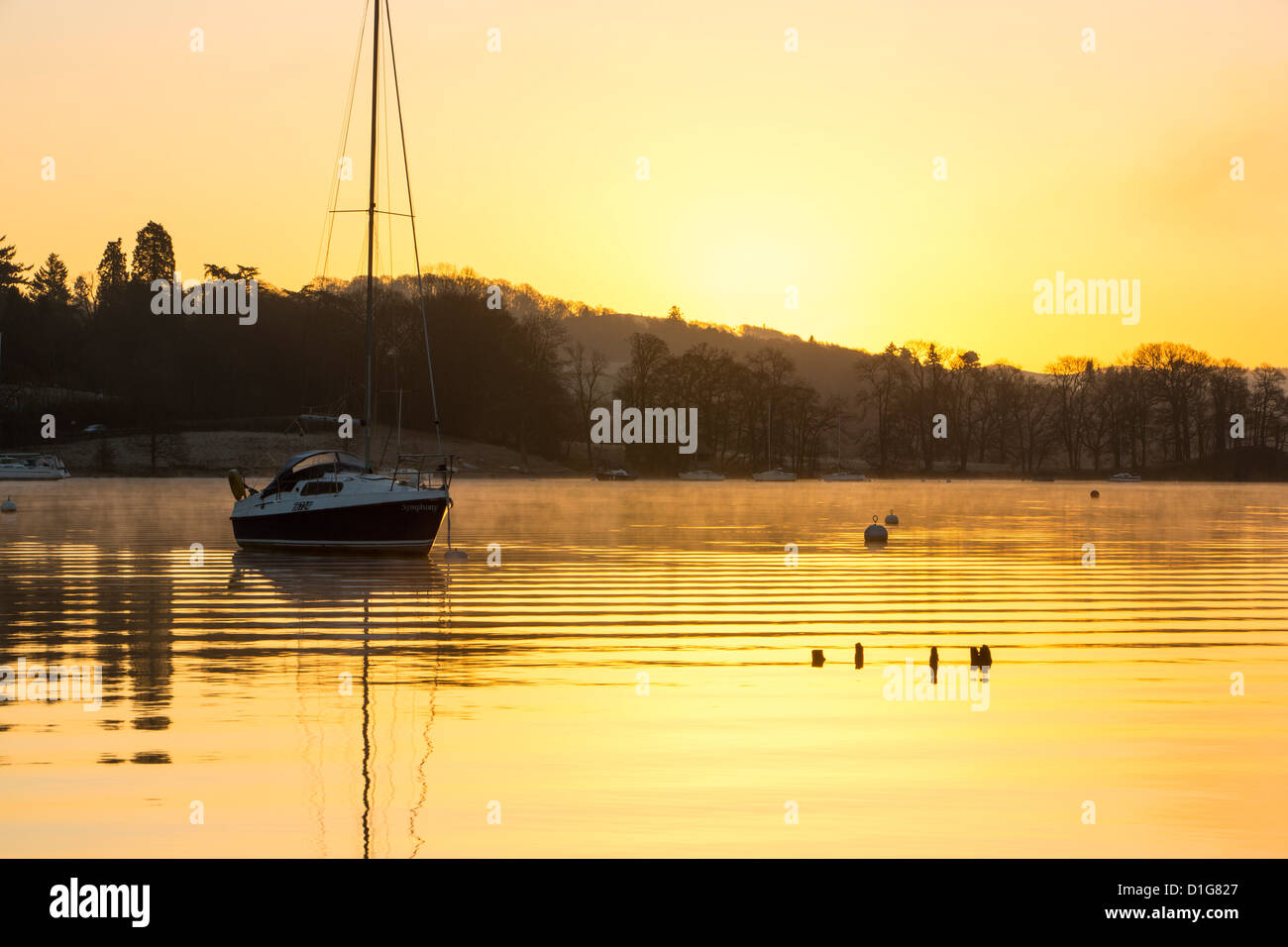 Yacht su windermere hi-res stock photography and images - Alamy