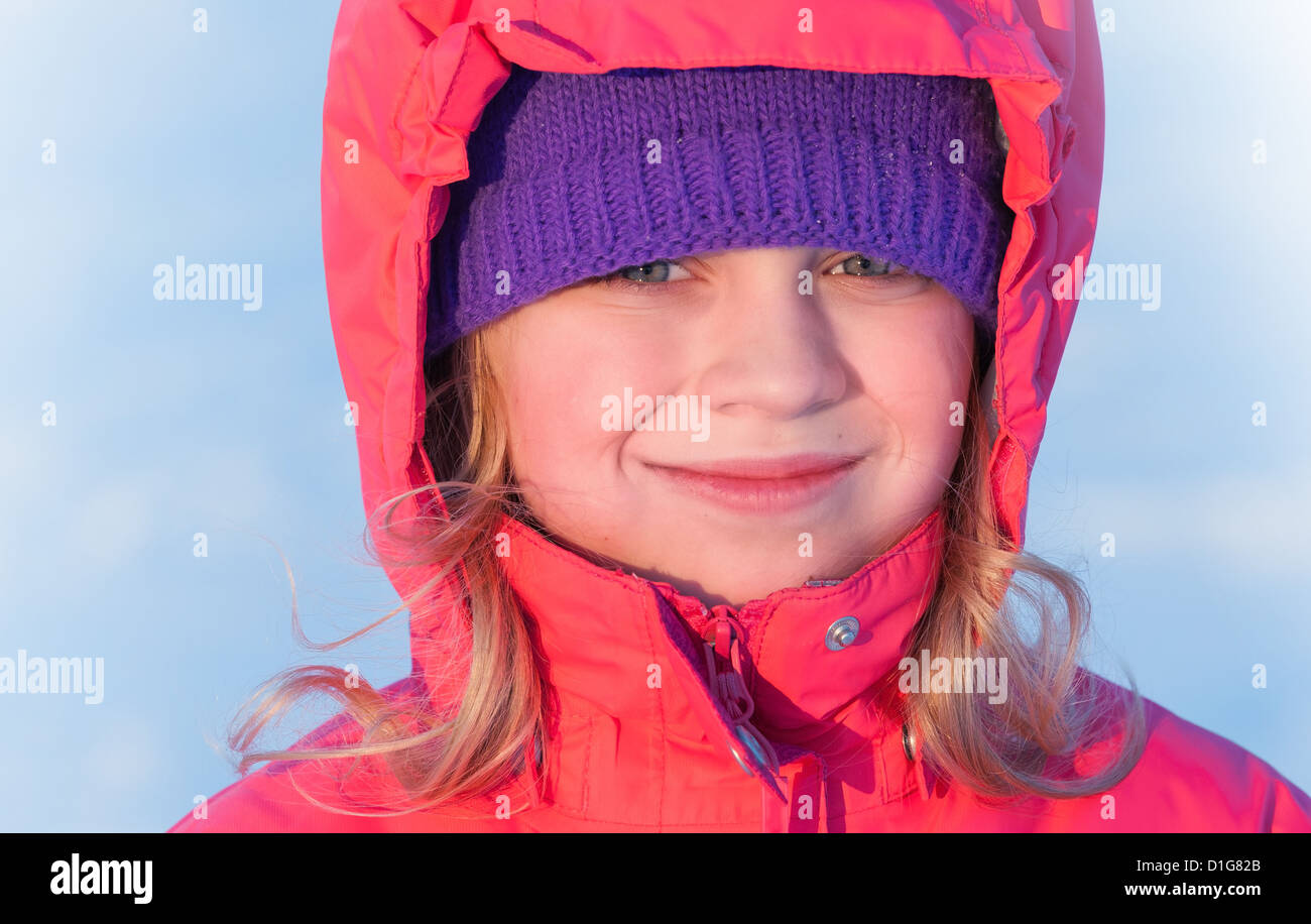 Winter smiles hi-res stock photography and images - Alamy