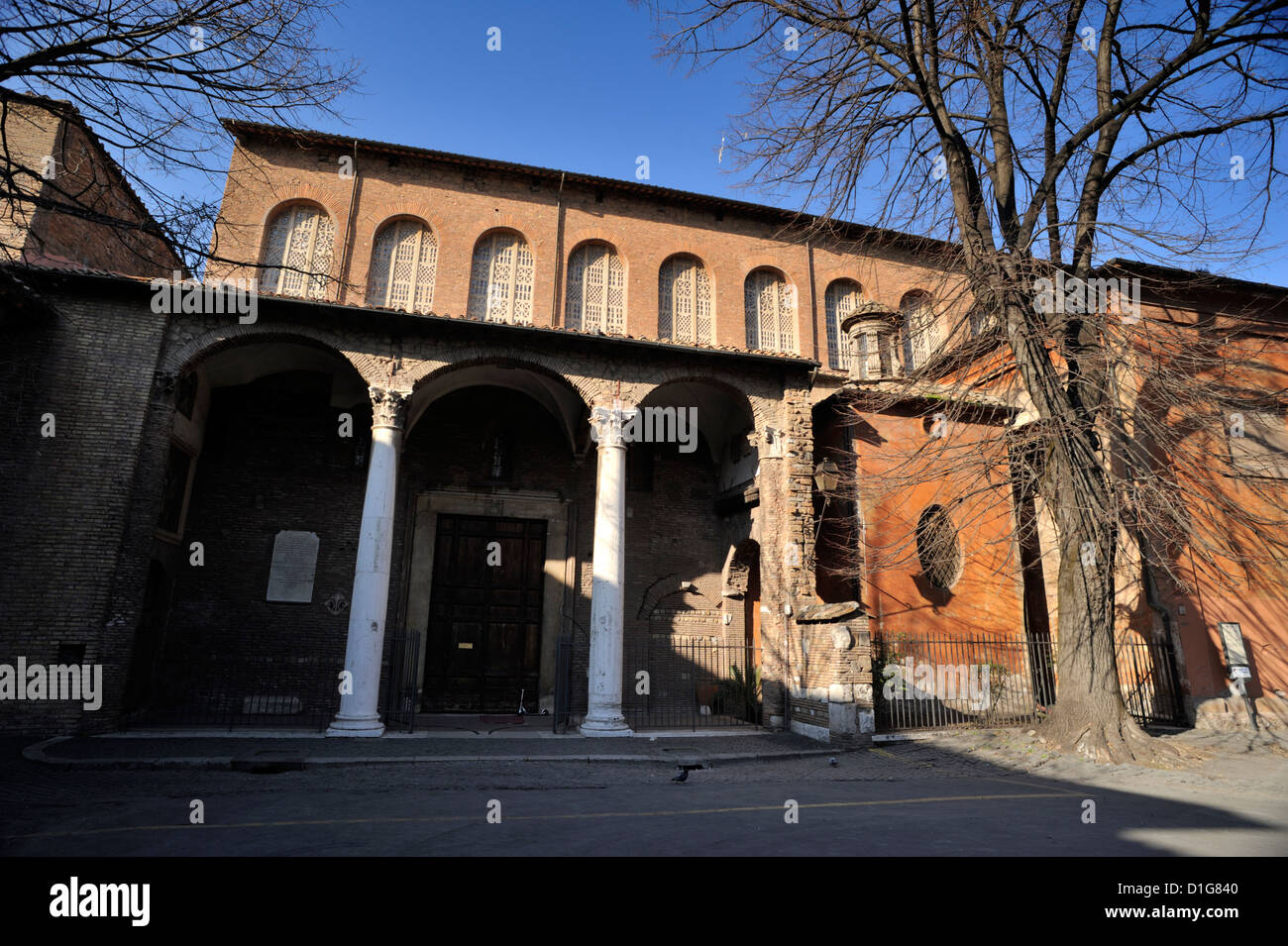 Italy, Rome, Aventine Hill, Basilica di Santa Sabina Stock Photo - Alamy
