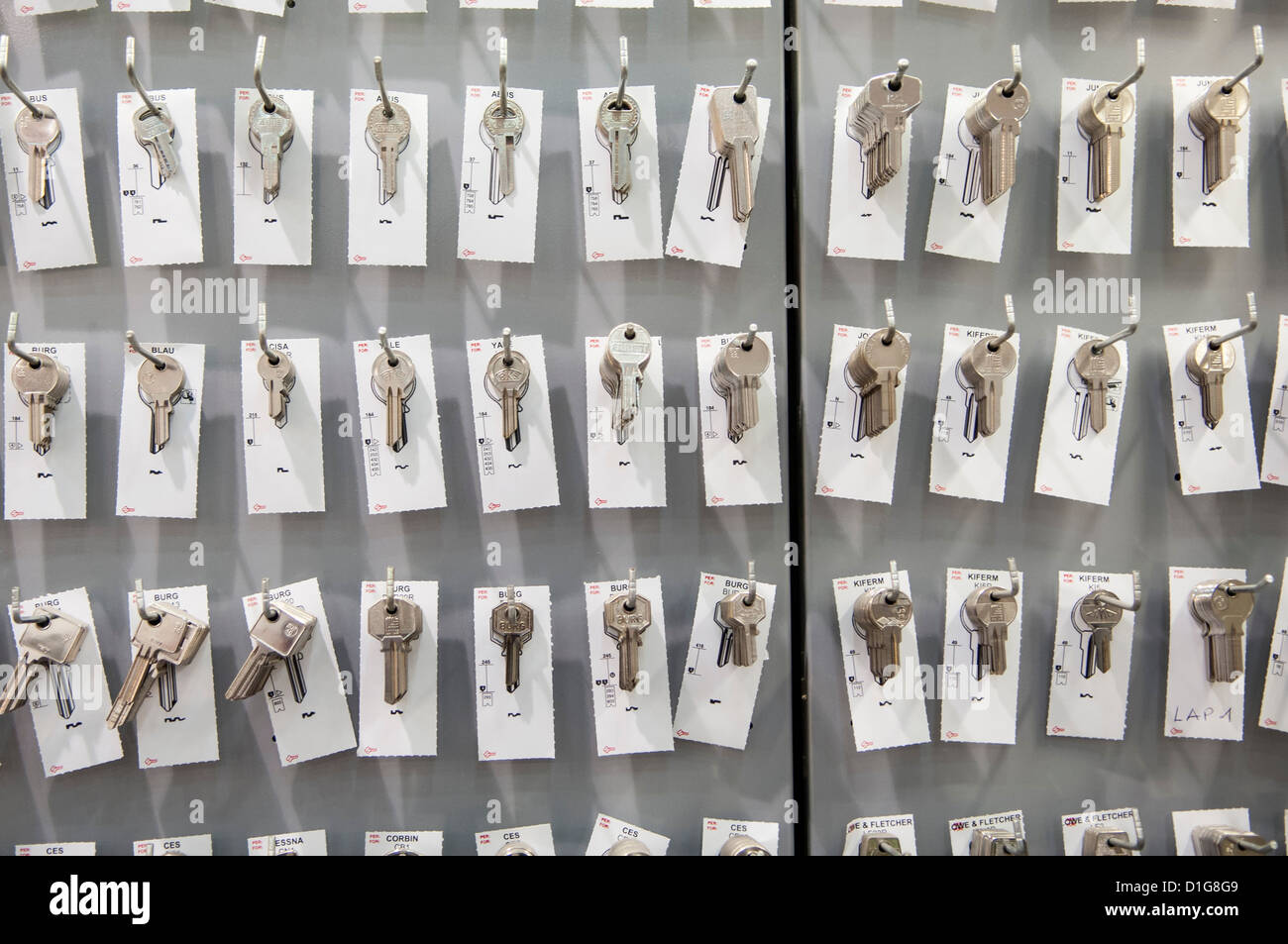 Key blanks hi-res stock photography and images - Alamy