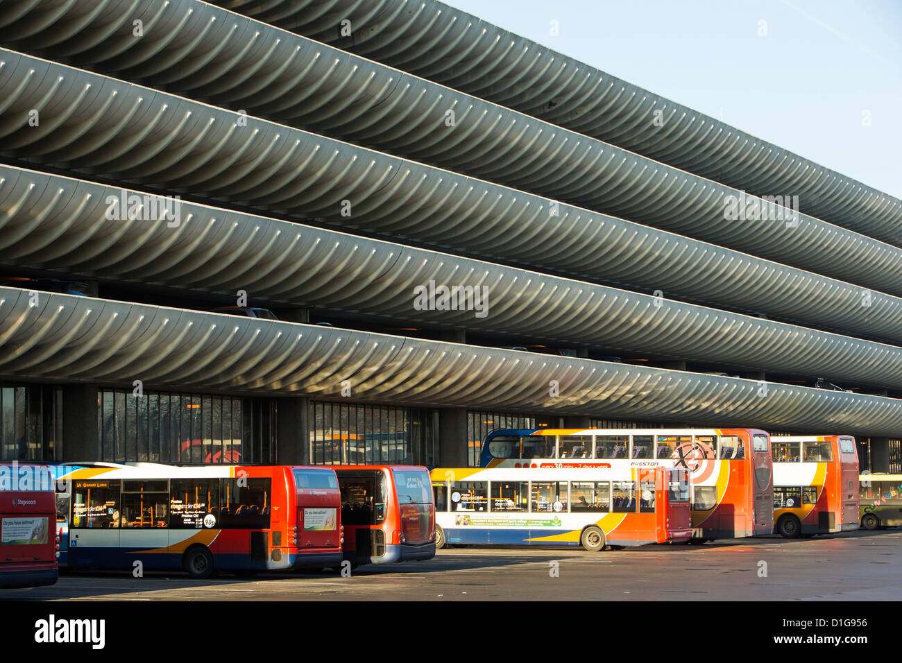 Preston bus station hi-res stock photography and images - Alamy