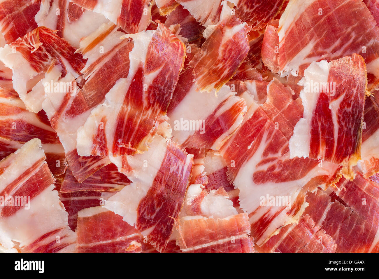 Top view jabugo ham hi-res stock photography and images - Alamy