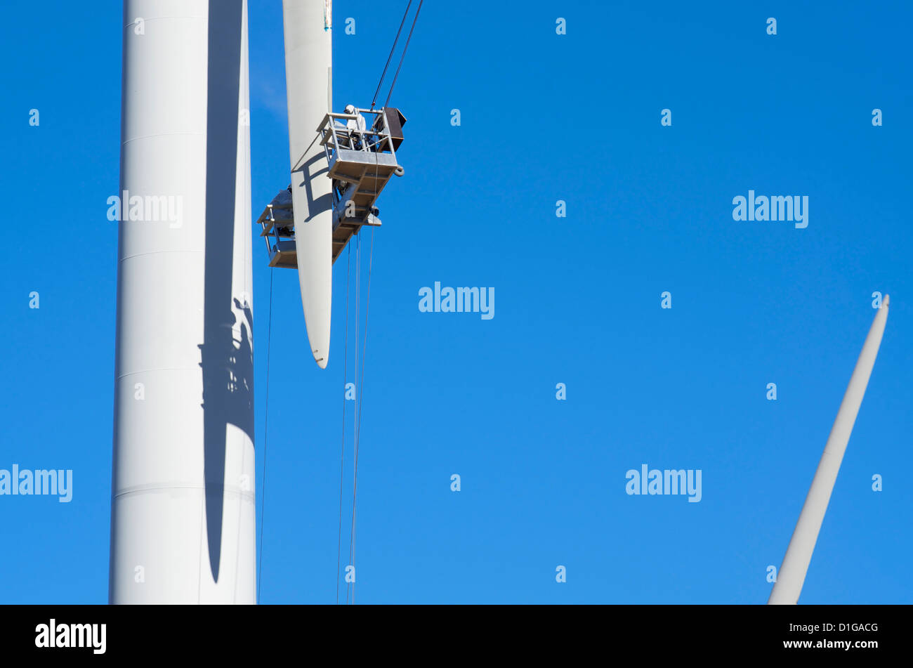 Repair work blades windmill hi-res stock photography and images - Alamy