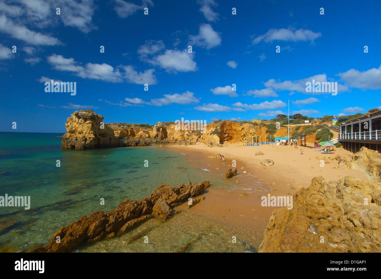 Albufeira, Arrifes Beach, Praia dos Arrifes. Algarve, Portugal, Europe ...