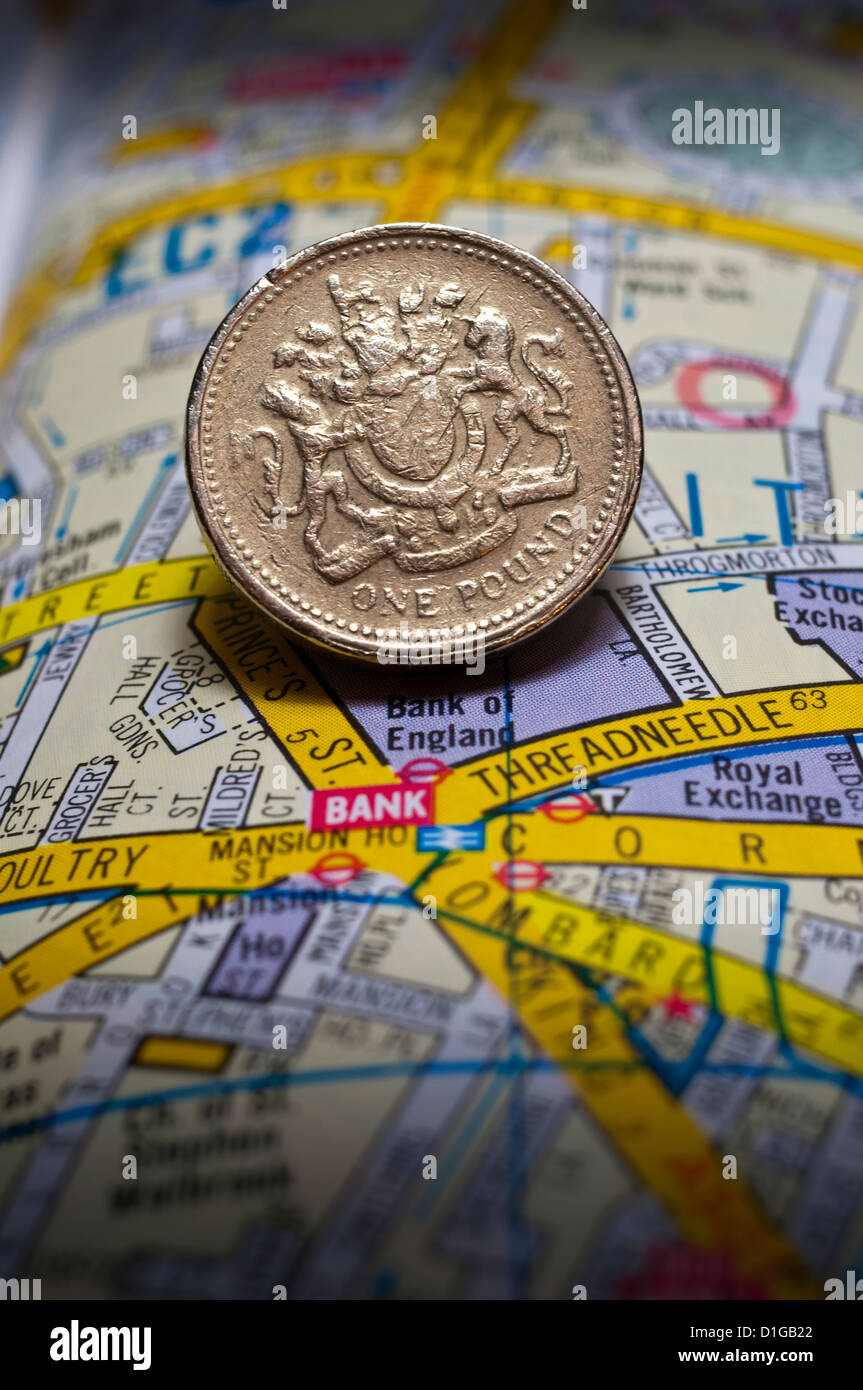 Map of coin hi-res stock photography and images - Alamy