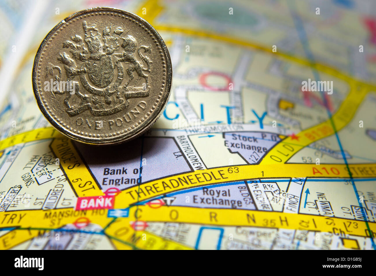 Pound Coin Map High Resolution Stock Photography and Images - Alamy