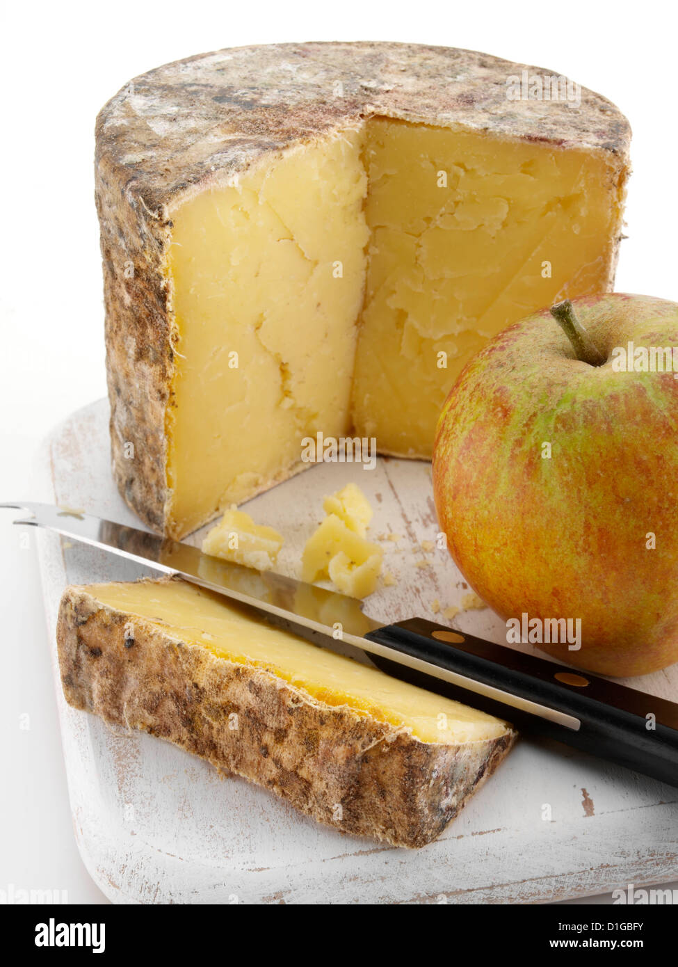 English cheddar cows milk cheese hi-res stock photography and images ...