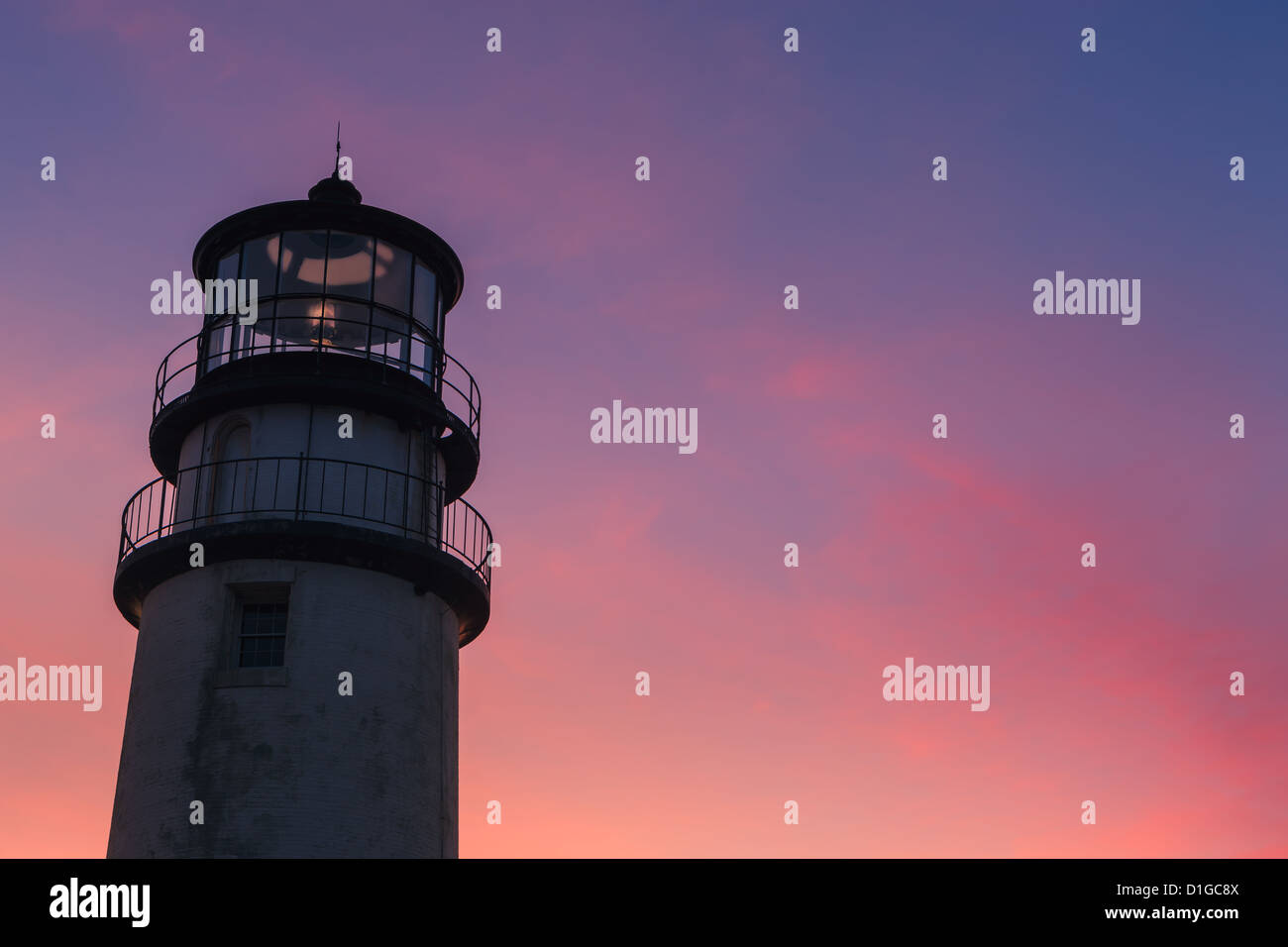 Cape Cod’s oldest lighthouse, Highland Light at Truro Stock Photo - Alamy