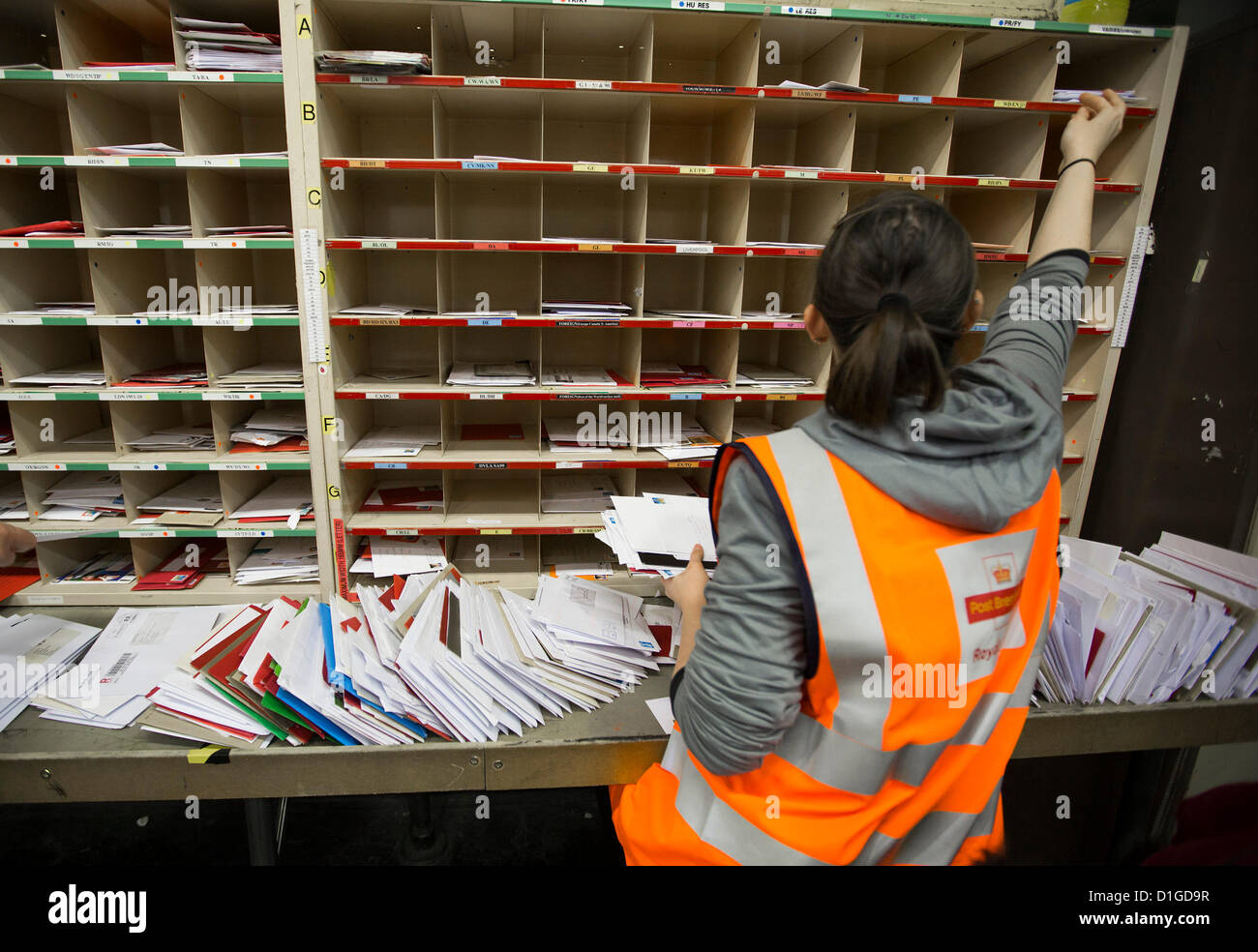 Posting And Sorting Office High Resolution Stock Photography and Images ...
