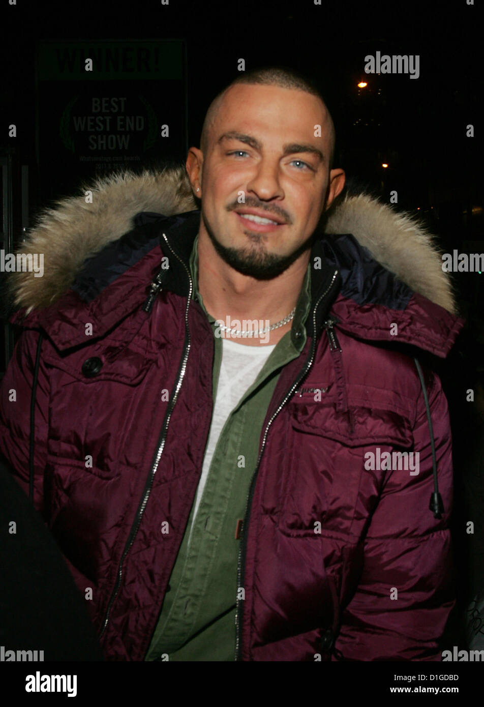 London, UK, 20/12/2012: Robin Windsor arrives for 'Wicked' VIP gala ...
